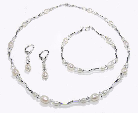 Pearl Set Paris-Hilary-Eva - Designer Pearl Outlet